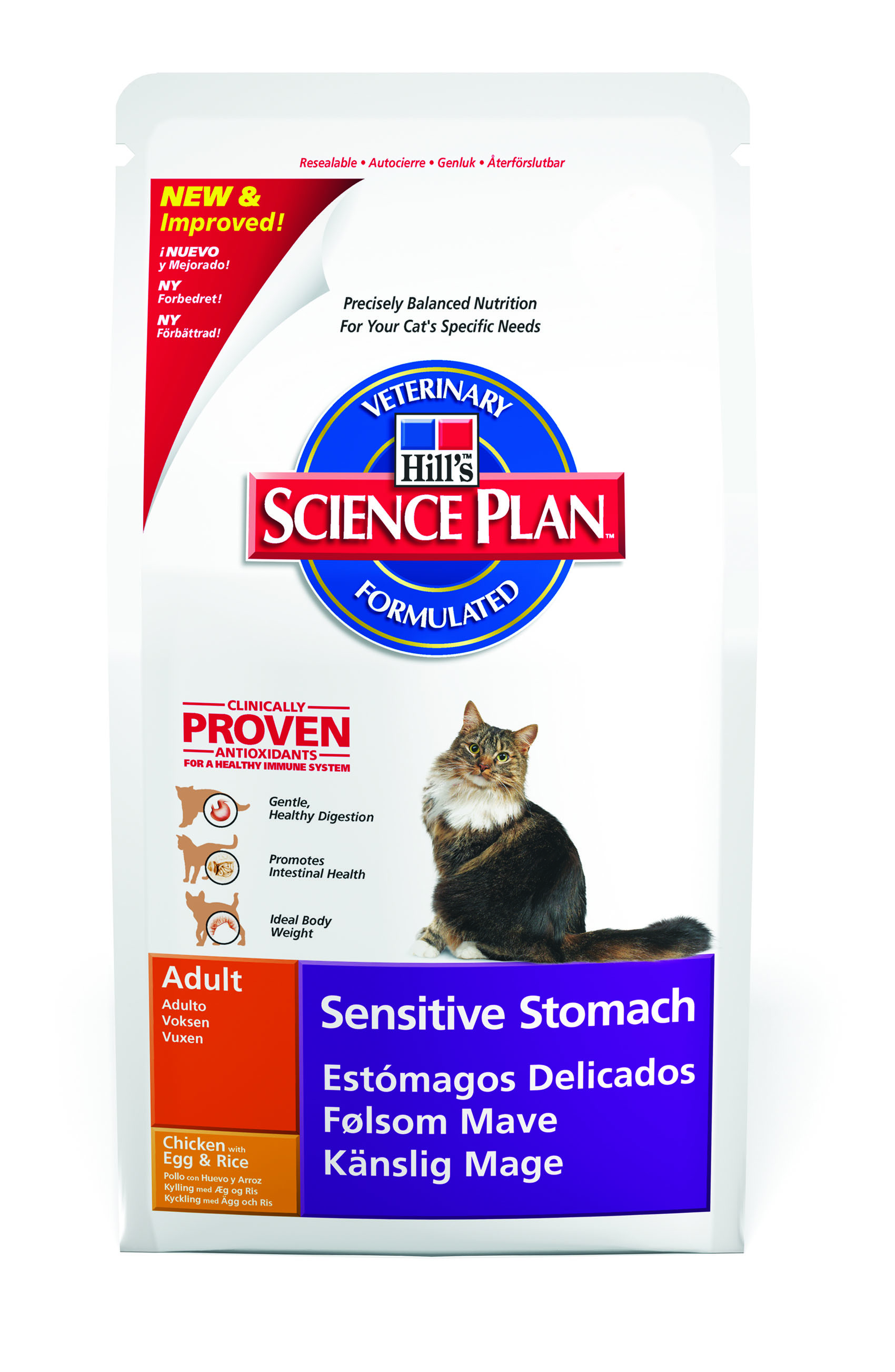 HILLS SENSITIVE STOMACH KATTEMAD i 1.5kg