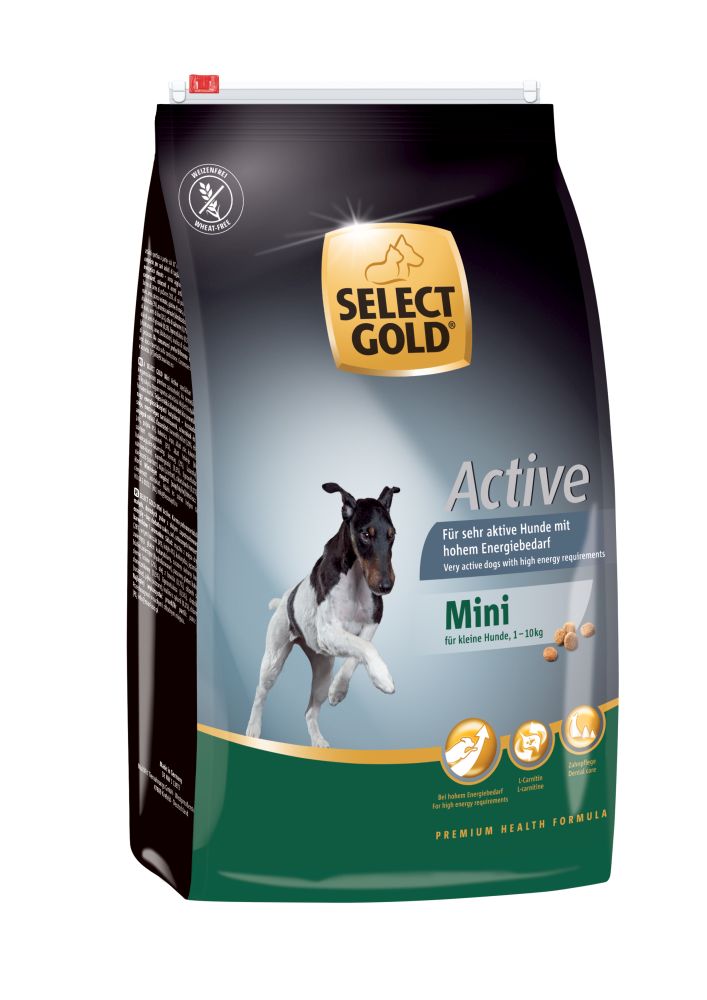 SELECT GOLD Adult Active mini fjerkræ i 4kg