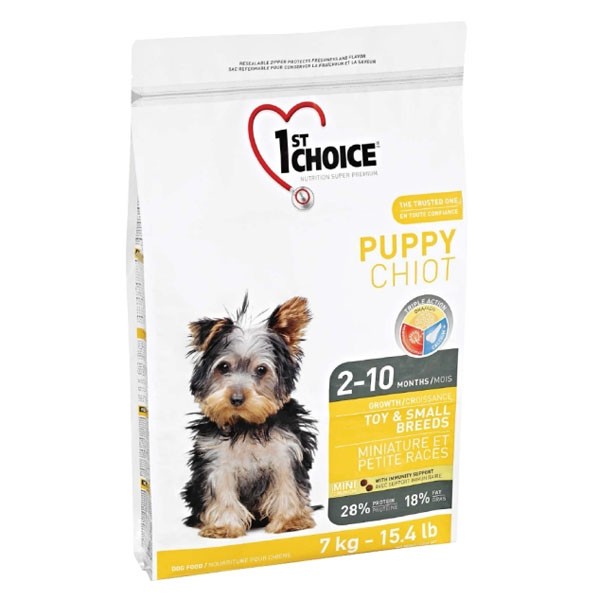 1st Choice Hvalpefoder Toy/Small, 7 kg.